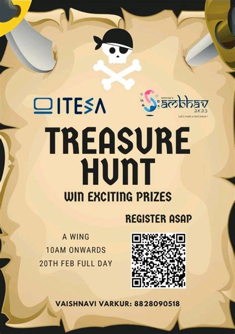 Sambhav Tech Fest On Linkedin Treasurehunt Mysterious Event Tech