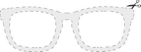 Glasses Cut Out