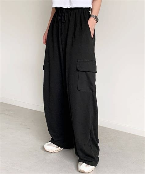 2 Size커플and하비추천 Fw 롱롱 와이드핏 트레이닝 면 팬츠 카고 바지 카고팬츠 빅사이즈 체형커버 시밀러룩 3col 에이블리