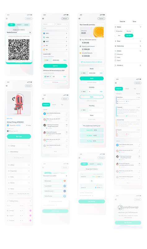 Crypto Exchange Wallet Web App UI UX On Behance
