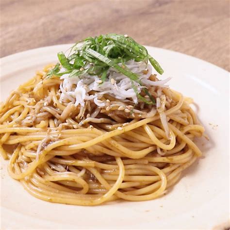 B わさび香る しらすと海苔の佃煮の和風パスタ 作り方・レシピ クラシル