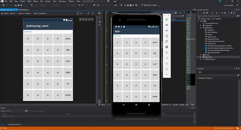 Xamarin Gridlayout Look Good In Design And Emulator But Not On The Device Stack Overflow