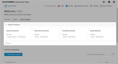Sample Project Templates For Project Administrators