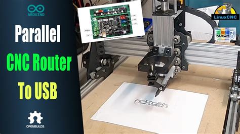 How To Convert A Parallel Port CNC Router To A USB Interface YouTube