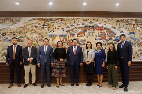 Австри Монголын найрамдлын бүлгийн дарга тэргүүтэй төлөөлөгчид Улсын Их Хурлын дарга Г