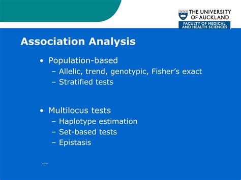 Ppt Whole Genome Association Analysis With Plink Powerpoint