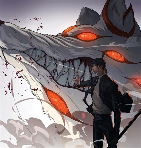 Heavenly Shrey On Instagram Aki Hayakawa With The Fox Devil From Anime Manga Chainsawman