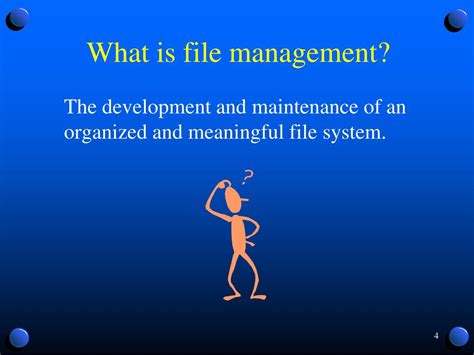 PPT File Management PowerPoint Presentation Free Download ID