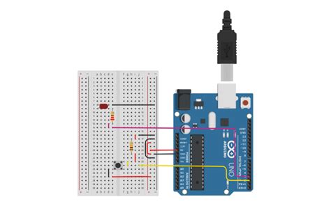 Circuit Design Controle De Entradas Digitais Tinkercad