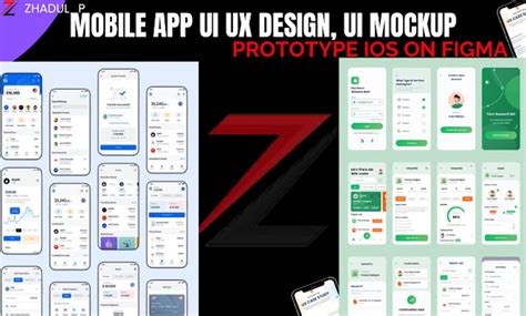 designnmodern mobile app ui ux mockup wireframe prototype ios android
