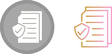 Secure Document Icon 42698686 Vector Art At Vecteezy