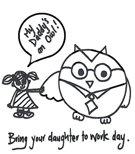 Corporate Owl Bring Your Daughter To Work Day