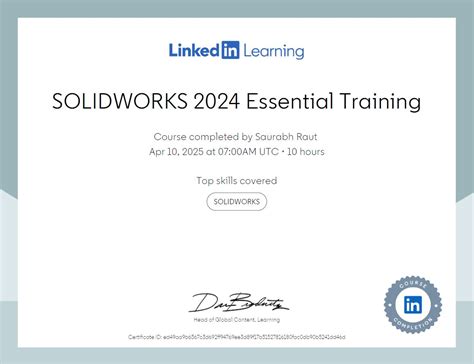 Linkedinlearning Solidworks Saurabh Raut
