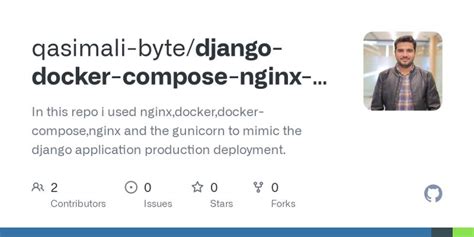 My Django Application With Docker Compose And Gunicorn Qasim Warraich