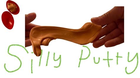 Playing With Silly Putty Youtube