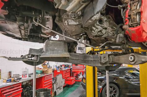 Removing The Front Sub Frame From An Alfa 159 Brera 4x2