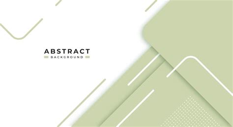 Premium Vector Abstract Grass Green Background Geometric Shape Paper Layers With Copy Space