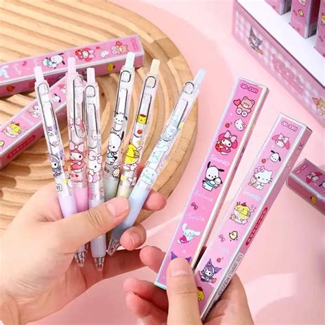 Learning Tools Stationery Handwriting 산리오볼펜 랜덤볼펜 볼펜 산리오뽑기 쿠로미 On Bunjang Global Site