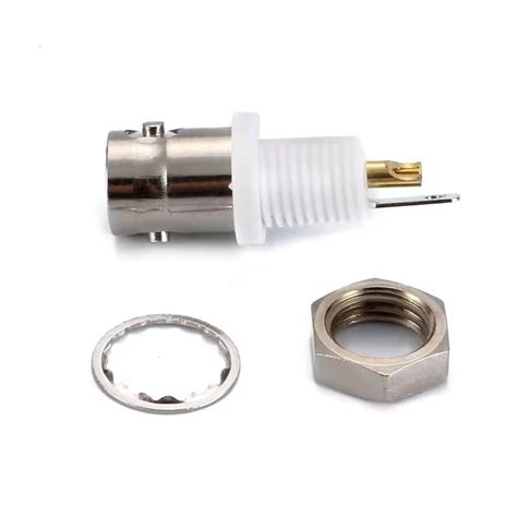 Bnc Female Bulkhead Rf Coax Connector Vinstronics High Quality Rf Connectors Coaxial Cable