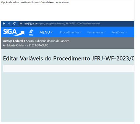 Wf Erro Ao Tentar Editar Variaveis · Issue 2449 · Projeto Sigasiga