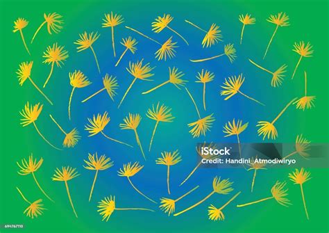 민들레 씨앗의 비행 패턴입니다 핸드 드로잉 일러스트입니다 계절에 대한 스톡 벡터 아트 및 기타 이미지 계절 꽃 나무 꽃 식물 Istock