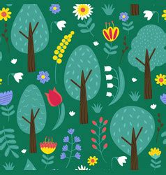 Seamless Pattern With Abstract Elements Royalty Free Vector