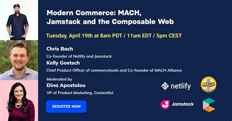 Netlify On Linkedin Modern Commerce Mach Jamstack And The Composable Web