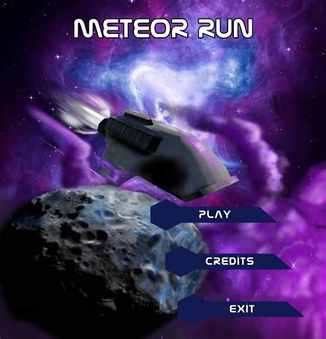 Meteor Run By Stefano Tristano Game Designer