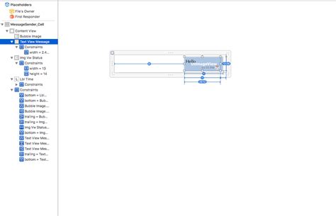 Ios Stretching Bubble Image In Chat App Stack Overflow