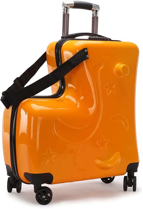 سوار کودکان 20 اینچی در چمدان واگن برقی ، چمدان چمدان بچه ها W4 چرخ و