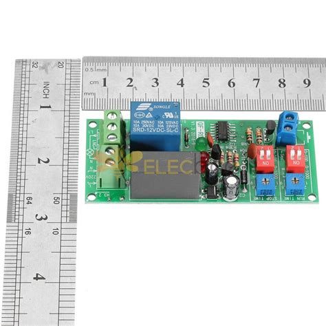 Dual Time Adjustable Cycle Delay Timing Relay Infinite Loop Timer Module AC V