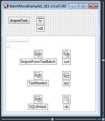 BatchMove Using FireDAC Missing Fieldnames And Tablename Solved