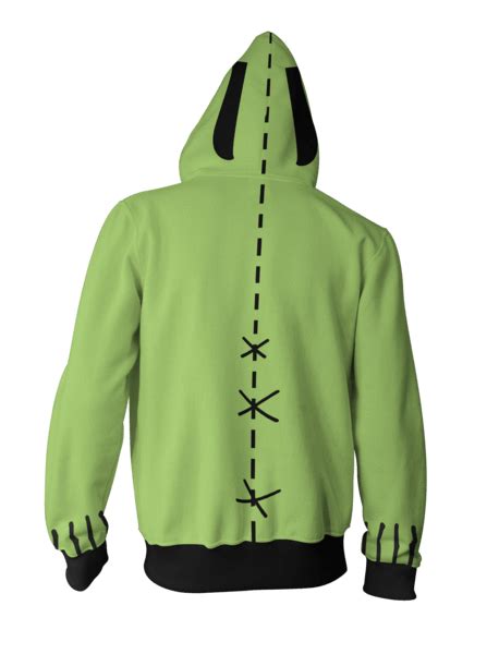 Invader Zim Hoodies Gir Costume Zip Up Hoodie Chingontees