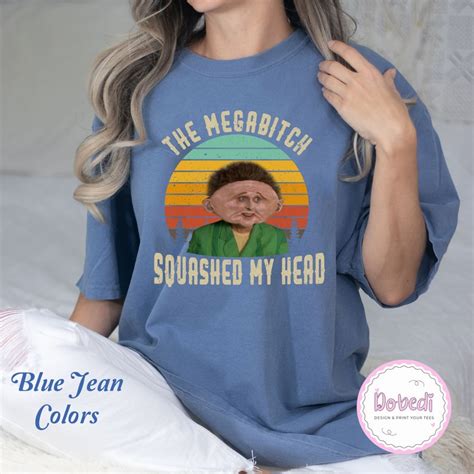 Squashed My Head T Shirt Drop Dead Fred Comfort Colors Shirt Vintage