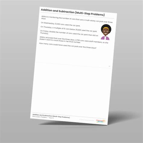 Year 6 Addition And Subtraction Multi Step Problems Reasoning And Problem Solving Resource