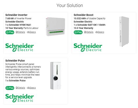 Activating Schneider Electric Components OpenSolar