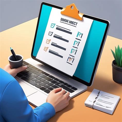 Premium Photo Task Management Check List Efficient Work Project Plan