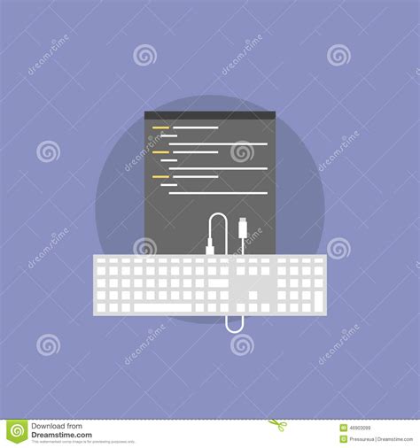 web coding flat icon illustration stock vector illustration of layout