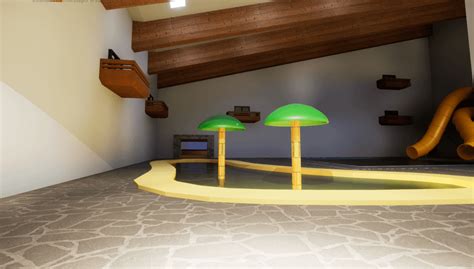 working on a game with rooms and interiors based on dreams and liminal space r unrealengine5