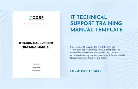 Technical Manual Template In Word PDF Google Docs Download