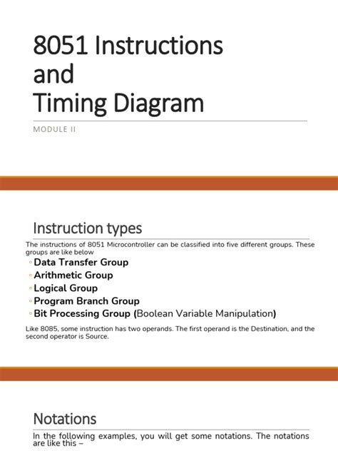 8051 Instructions Pdf Arithmetic Computer Programming