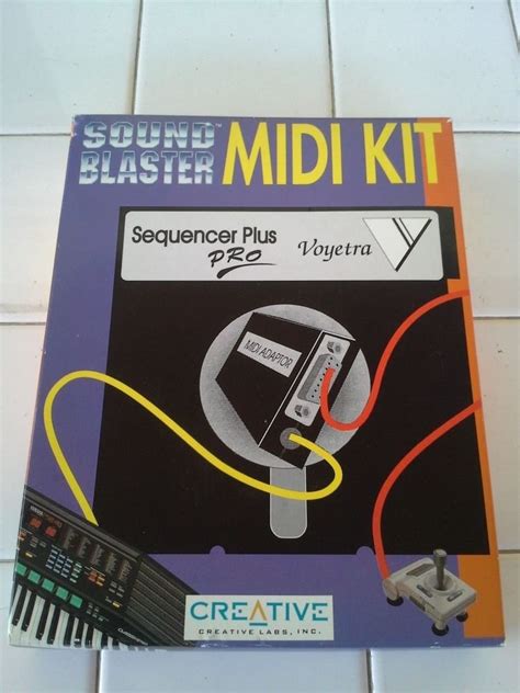 Sound Blaster Midi Kit New In Box Creative Labs Voyetra