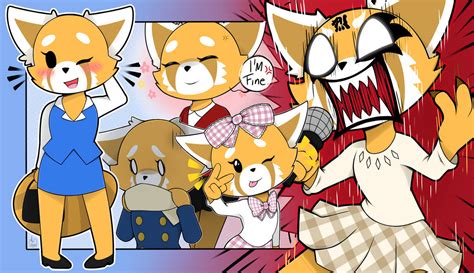Aggretsuko Retsuko By Miss Psyson On Deviantart