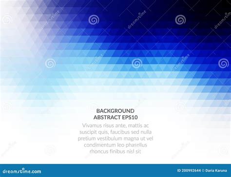 Abstract Background With Geometric Texture White Copy Space For Text Stock Vector