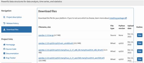 如何查看要安装的包的版本是否适合当前python版本如何确认最适合当前python版本的第三方包版本 Csdn博客