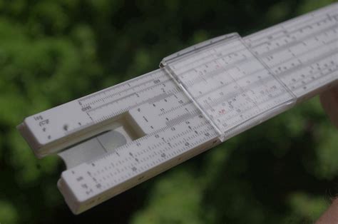 Logarithmic Counting Ruler Slide Rule Logarex 27403 Ii Etsy