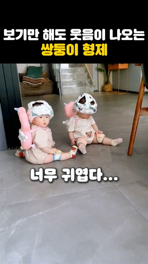 보기만 해도 웃음이 나오는 쌍둥이 형제 오늘의 숏 Beta