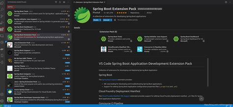 Vscode Java Spring Boot开发环境配置vscode Java Springboot Csdn博客
