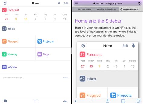 Getting Help Omnifocus 3 Reference Manual For Ios