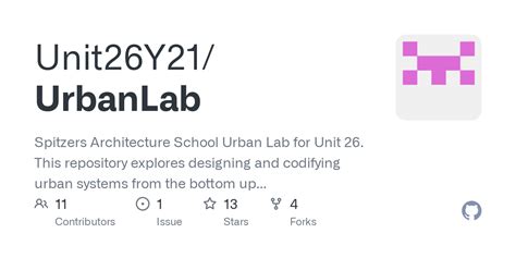 Github Unit Y Urbanlab Spitzers Architecture School Urban Lab For Unit This Repository